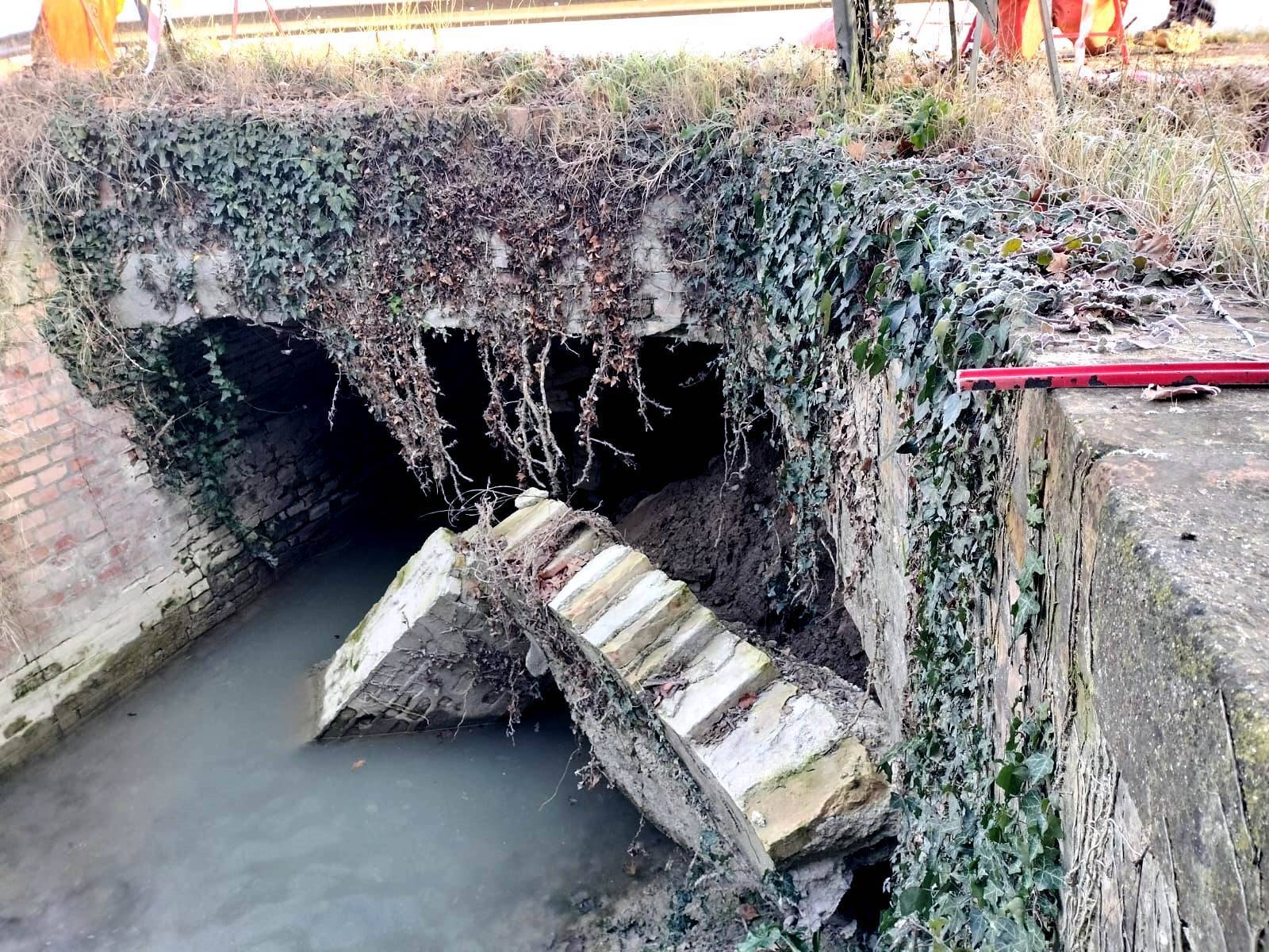 Sospensione della circolazione lungo la SP 53 'Budria e Del Castello ...